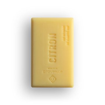Natural Lemon soap with Organic shea butter - 125g